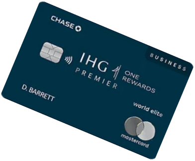 IHG One Rewards Premier Business Credit Card - Charlie Chang